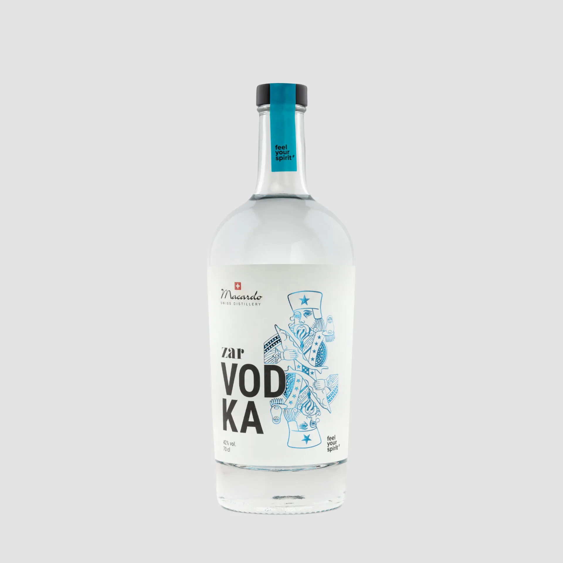 Zar Vodka - 100% Thurgauer Weizen - Macardo Destillerie